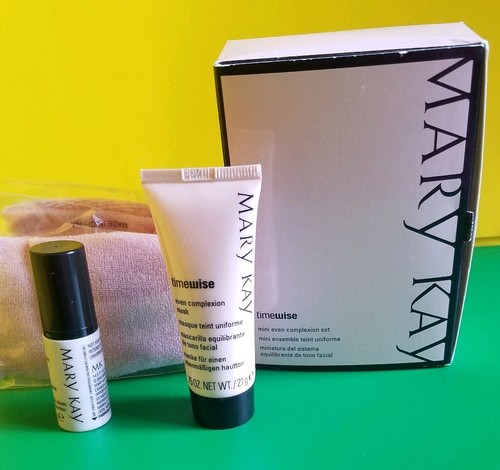 Mary Kay TimeWise MINI EVEN COMPLEXION SET - Mask, Essence, and ...