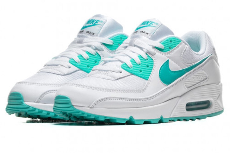 NEW Nike Air Max 90 Hyper Jade CT1028 102 Men's Fashion Sneakers | eBay
