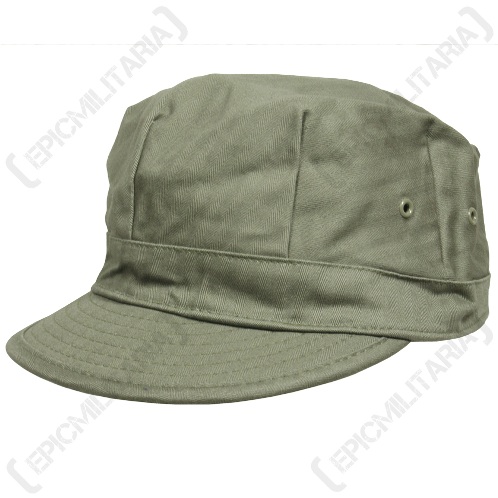 US Army HBT CAP - All Sizes - WW2 Repro Herringbone American Military ...