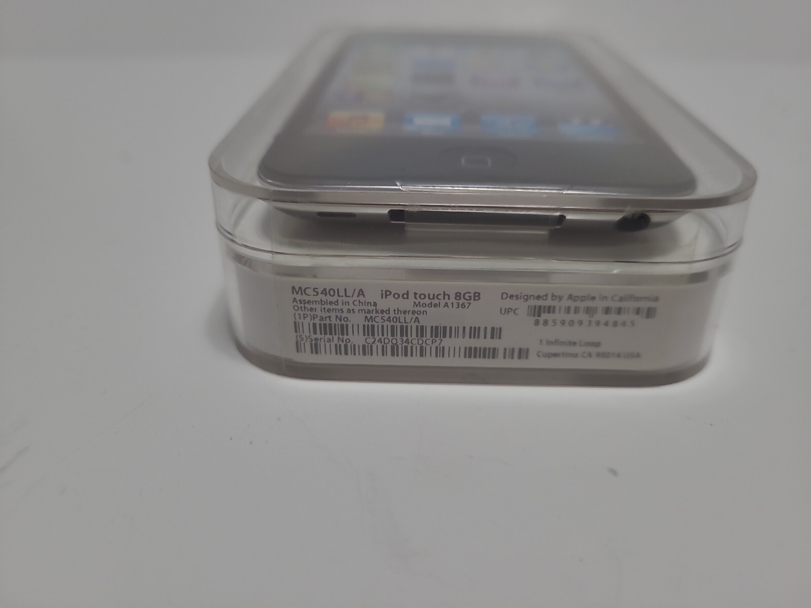 Apple iPod Touch 4th Generation 8GB Player - Black (MC540LL/A) for sale ...