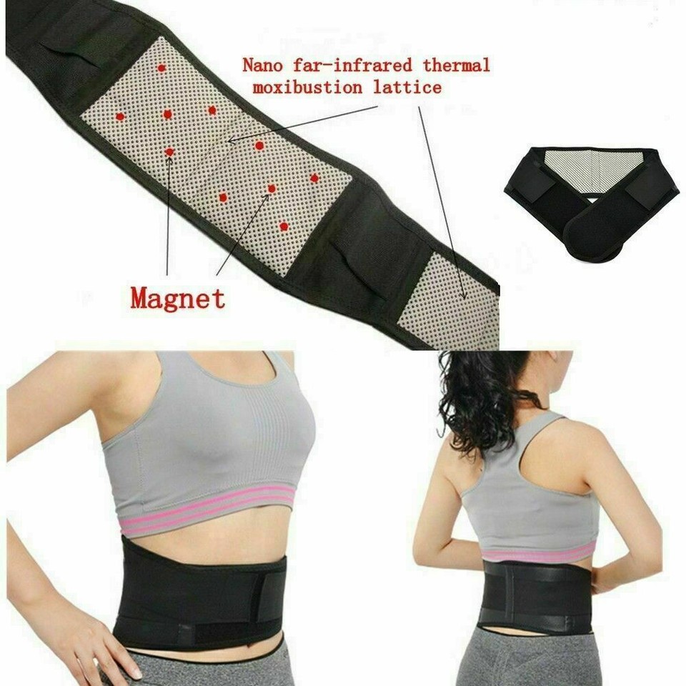 BACK SUPPORT BELT FOR BACK PAIN | Self Heating Magnetic Brace Strap ...