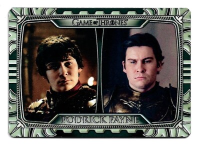 Game of Thrones Legends of the Realm Then & Now Metal T17 Podrick Payne ...