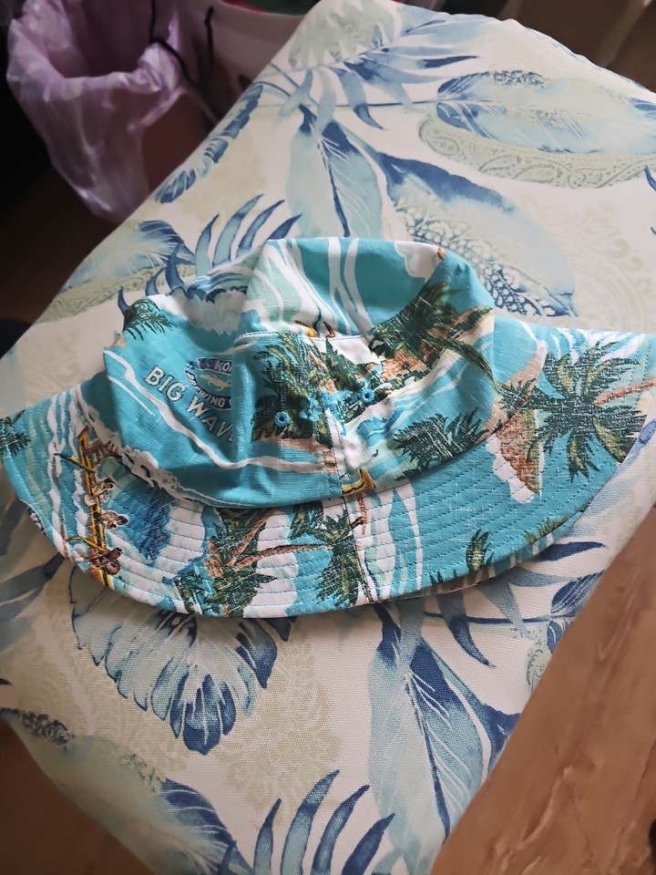 Reyn Spooner X Kona Brewing Co Bucket Hat Reverse Print Hawaiian Hawaii L XL | eBay