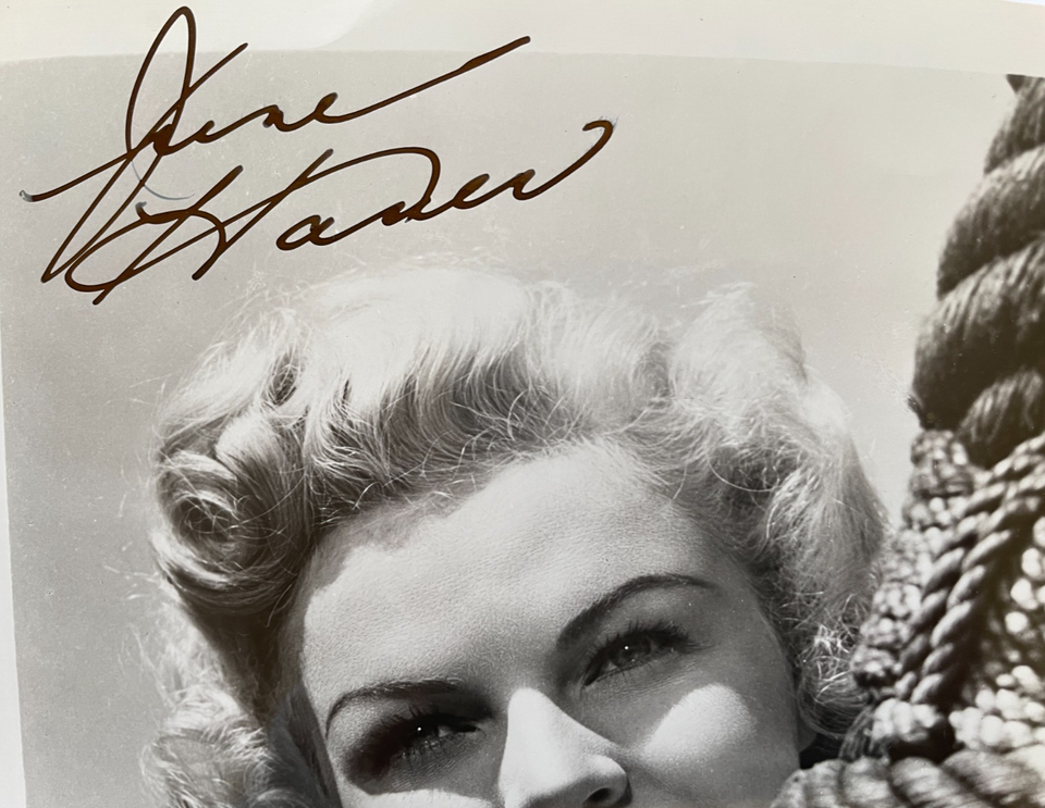 June Haver - Wake Up And Dream - Original Hand Signed Autograph | eBay UK