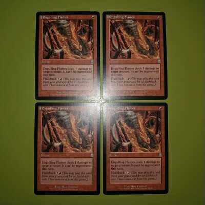 Engulfing Flames x4 Odyssey 4x Magic the Gathering MTG | eBay