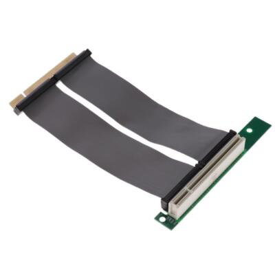 PCI-Riser-Karte 32-Bit-Extender-Verlängerungskabel-Kabeladapter für 1u ...