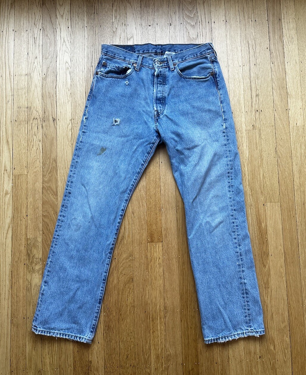 Levis 501 XX Jeans Fit 31x30 Thick Denim Button Fly N… - Gem