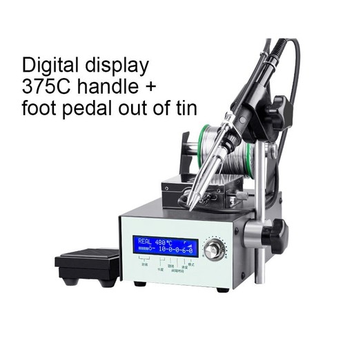 Semi-automatic Foot-operated Solder Machine 75w LED Digital Soldering ...