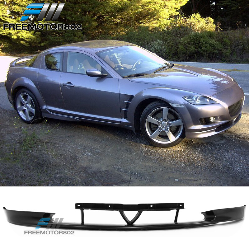 Fit 04-08 MAZDA RX8 OE STYLE Front Bumper Lip Spoiler Chin Splitter JDM ...