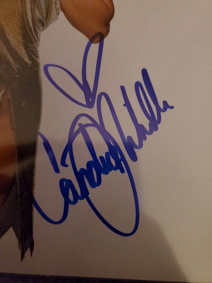 WWE Candice Michelle autograph 8x10 photo W/ Sports Fan Cert | eBay