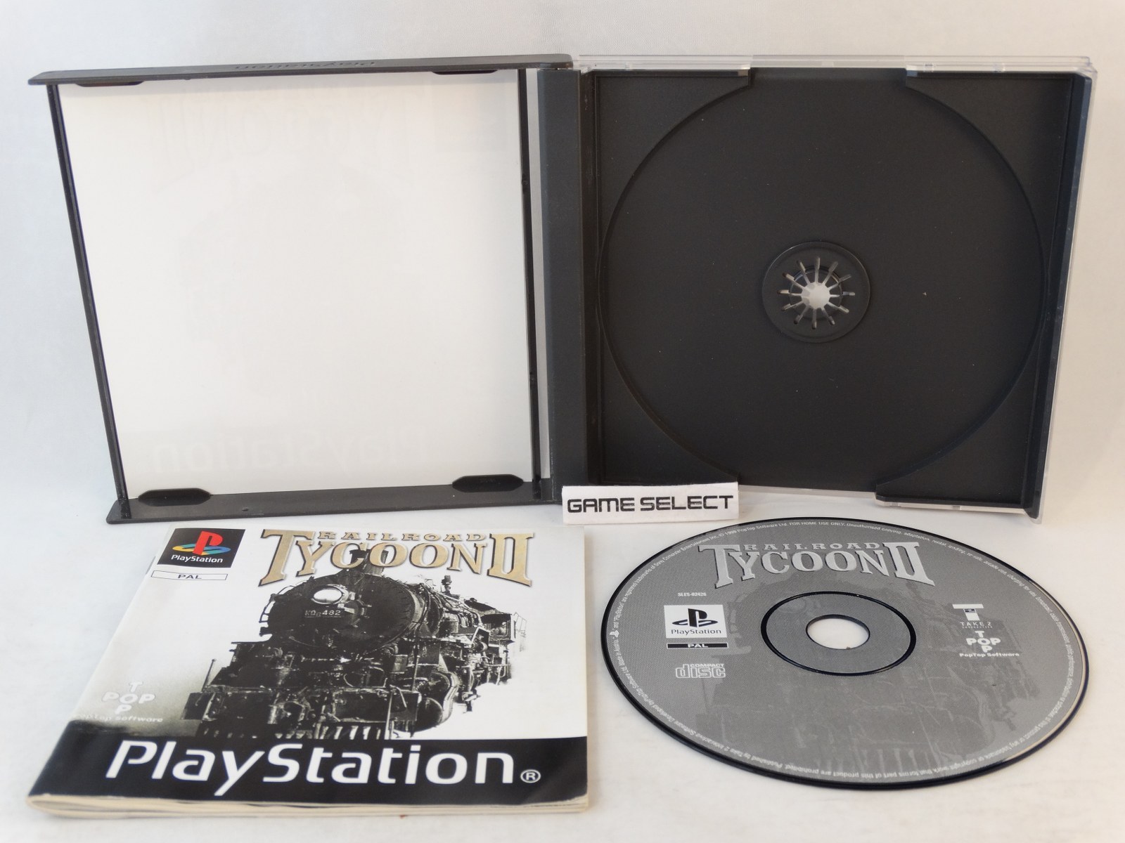RAILROAD TYCOON II PLAYSTATION 1 2 3 ONE PS1 PS2 PS3 PSX PAL ITALIANO ...