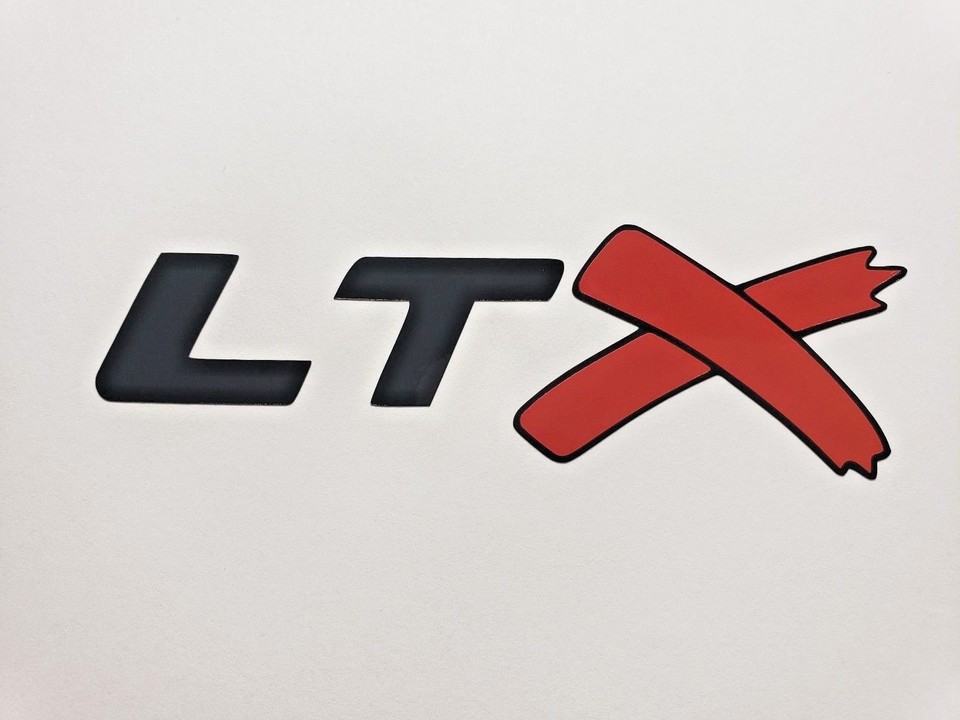 LTX Sticker decal vinyl lt x chevy lsx for camaro c10 GM many colors ...