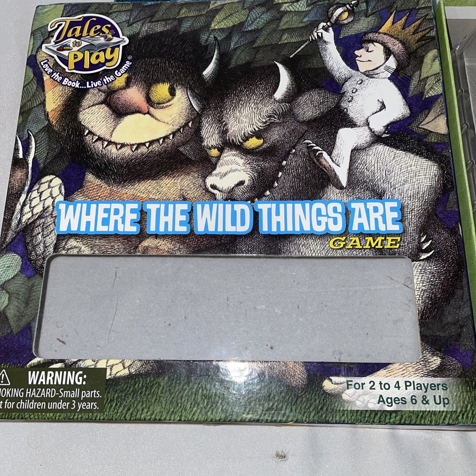 Where The Wild Things Are Game: Tales To Play Incomplete | eBay