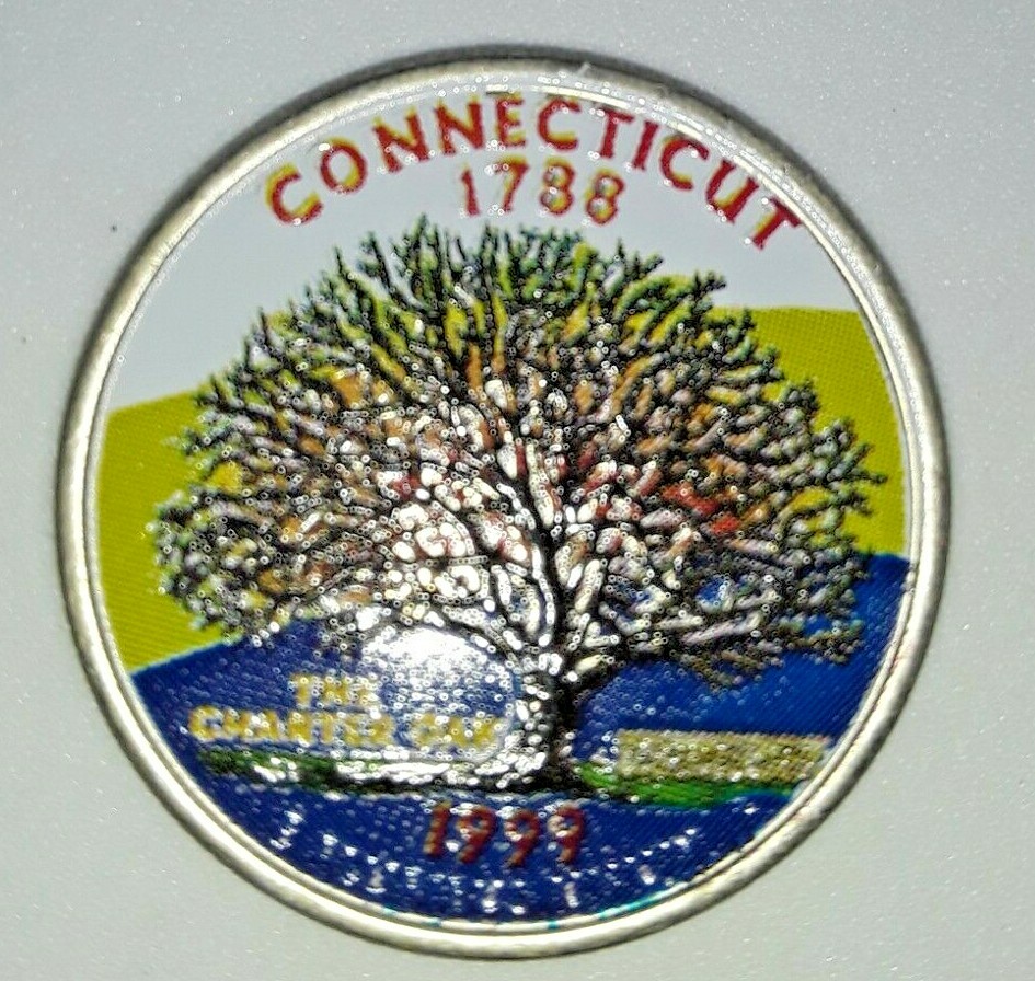 5-1999 "State Quarters" Painted & Colorized at the Mint EC | eBay