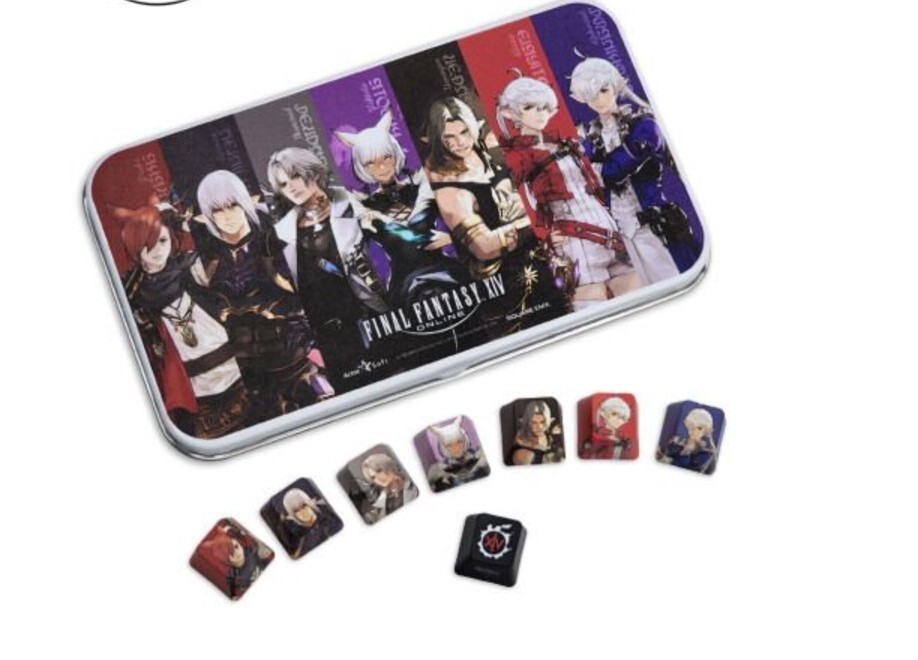 Final Fantasy XIV Keycap Scions Keyboard Set Korea Fanfest 2024 Square ...