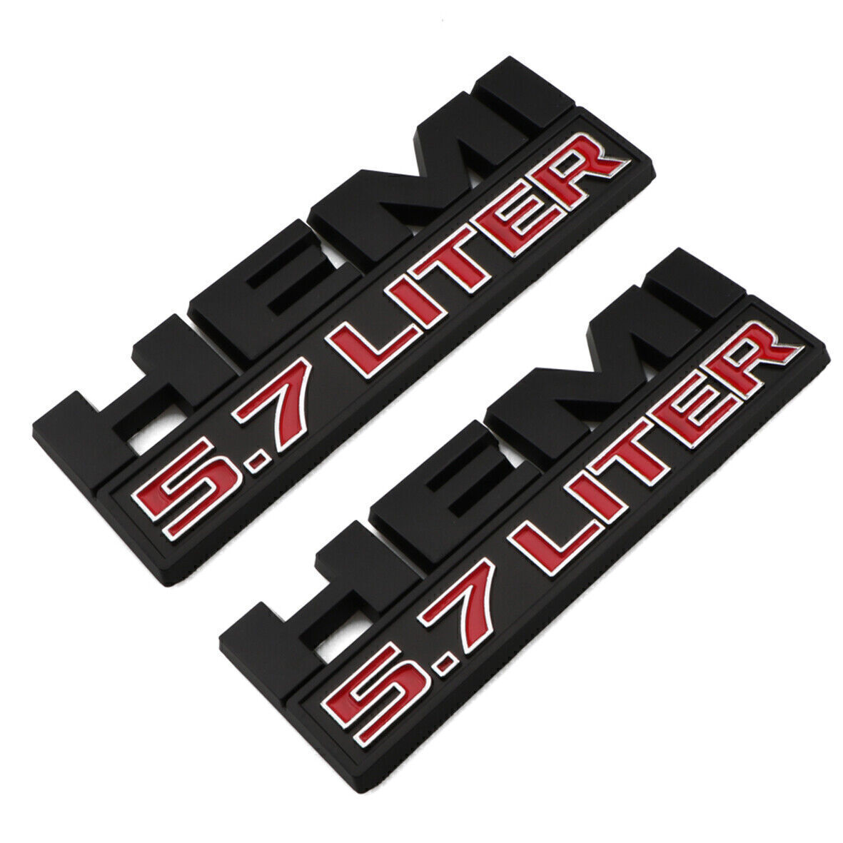 1set of 7pcs Black Dodge RAM 1500 4x4 HEMI Emblem Badge Logo Letters ...