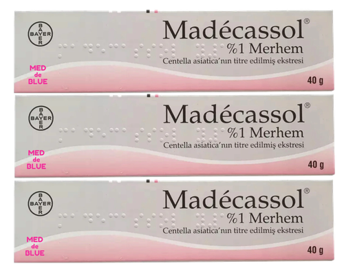 MADECASSOL Care Ointment - 3 Pack, 40g - Scar, Guam | Ubuy