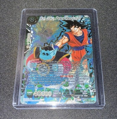 Son Goku, Peace Resolution - Wild Resurgence BT21-148 SCR Dragon Ball ...
