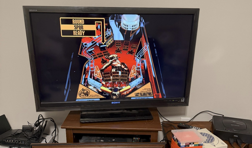 Sega Saturn MK-80000A Console, Cables, 2 Controllers, 3 Games - Tested ...