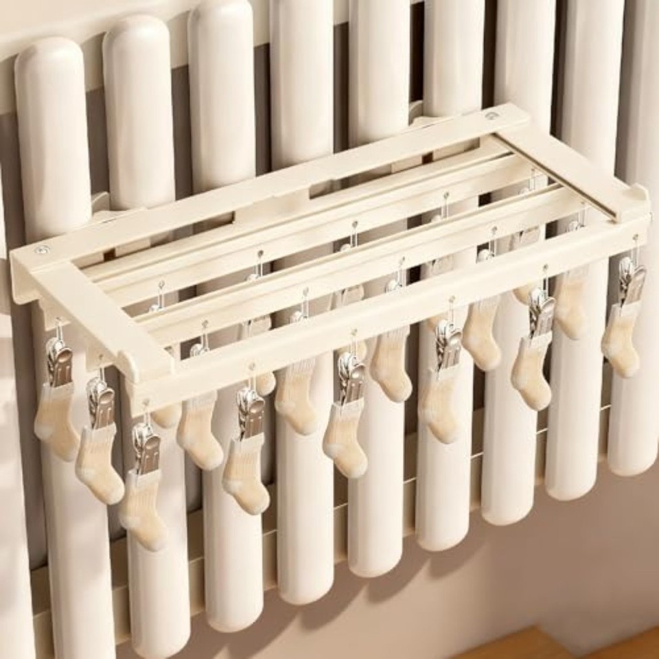 Apartment Laundry Radiator Drying Rack Radiator-mounted Uses Radiator ...