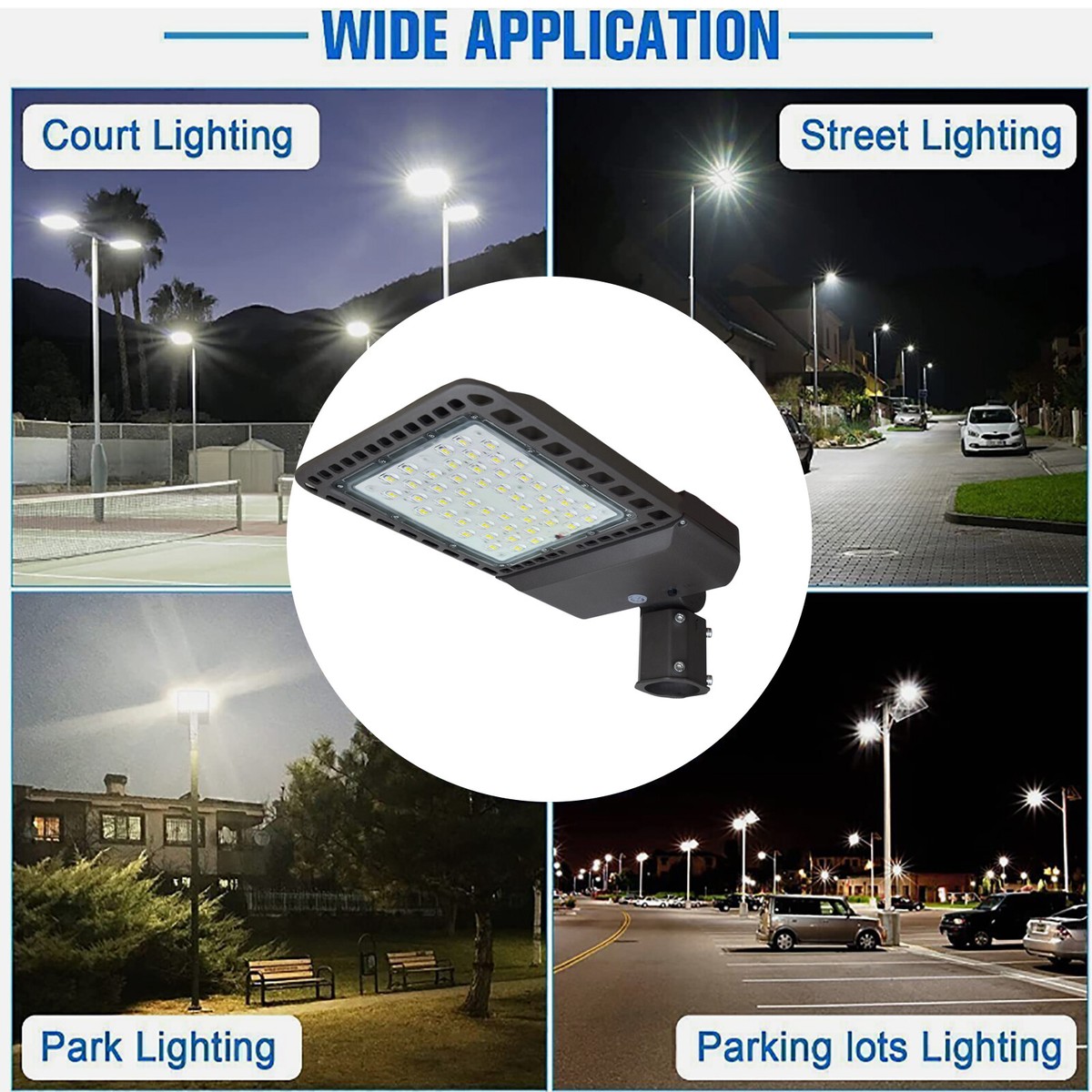 200w Floodlighting Led Outdoor Shoebox Parking Flood Led Lighting