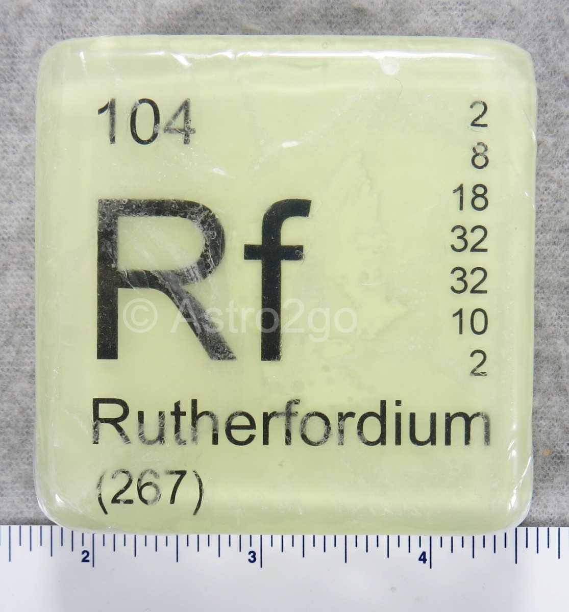 Rutherfordium Element Stock Vektorgrafik „Rutherfordium Chemical