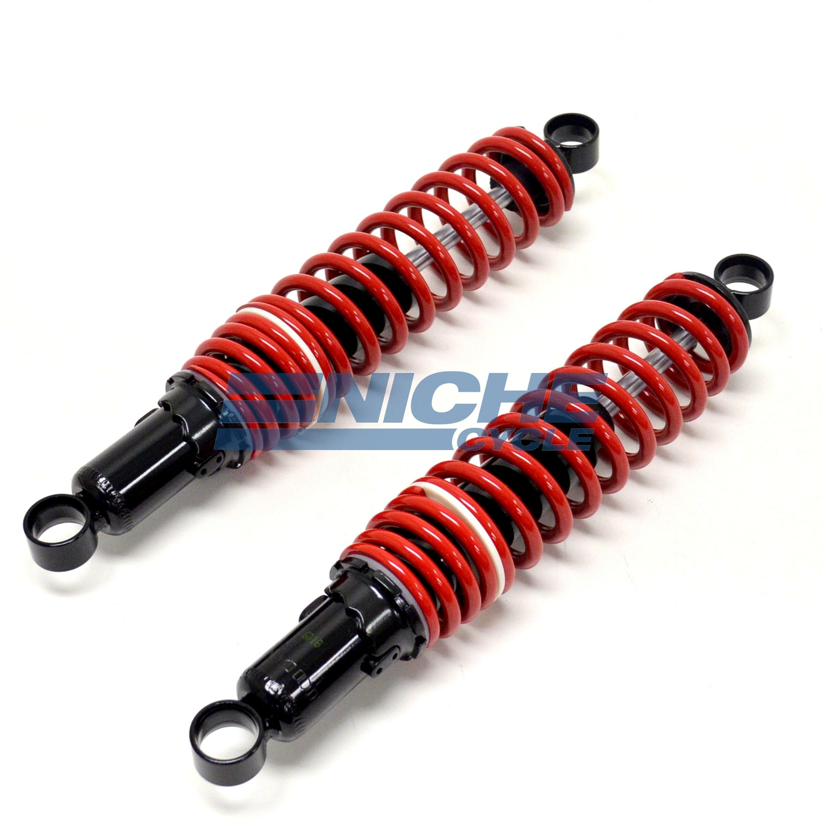 Classic Cafe Style Motorcycle Rear Shocks Eye To Eye 330mm | eBay