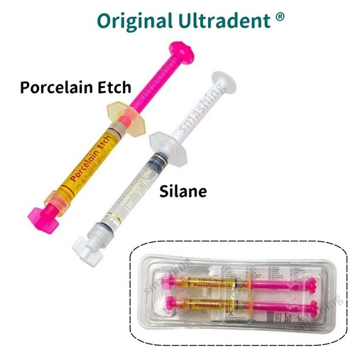 Ultradent Porcelain Etch 9% Acid Silane Dental Bond Veneer Crowns | eBay