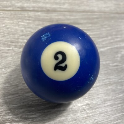 Sportcraft Replacement Billiard Pool Ball Number 2 Solid Blue | eBay