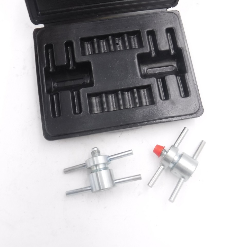 Robinair 12458 Process Tube Adapter Kit 3/16" 1/4" 5/16" 3/8" SEE DESC ...