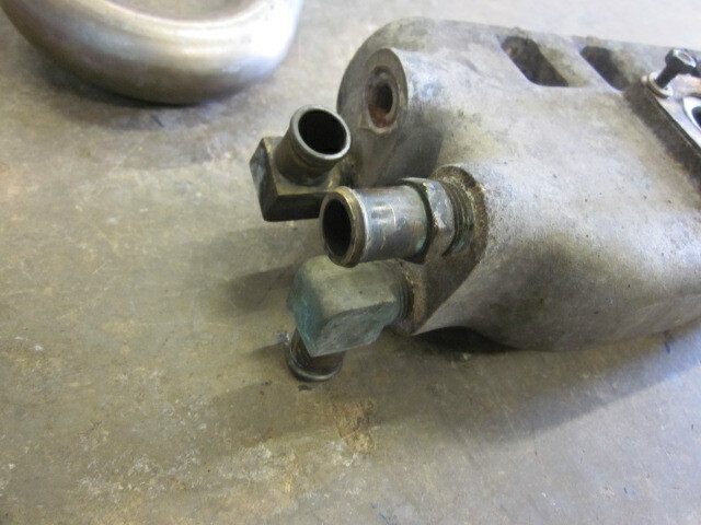 Kubota D722 D 722 Willis APU Exhaust Manifold Header Pipe Marine Heat ...