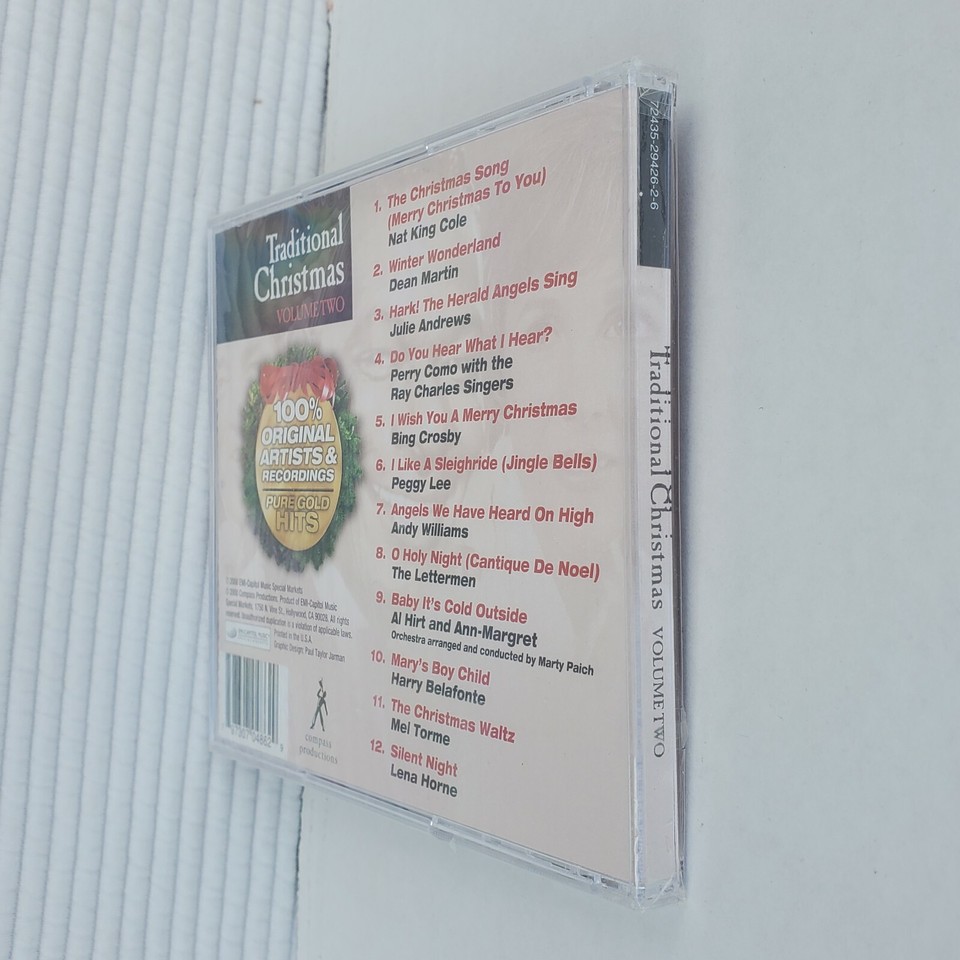 Traditional Christmas CD Volume Two Pure Gold Hits 2000 New Sealed | eBay