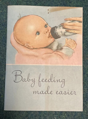 Vintage 1952 Davol Rubber Co. “Baby Feeding Made Easier” Booklet ...