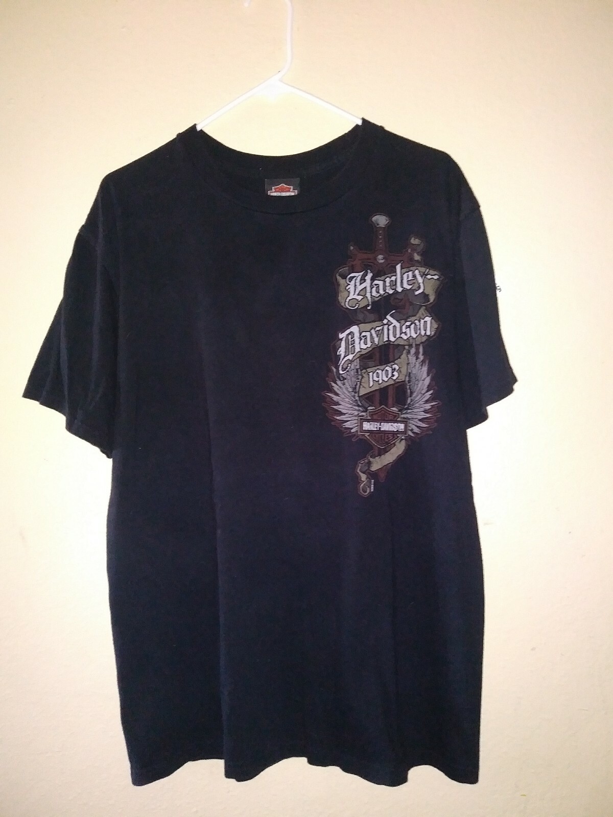 Harley Davidson 1903 Sword Las vegas 2008-2009 tshir… - Gem