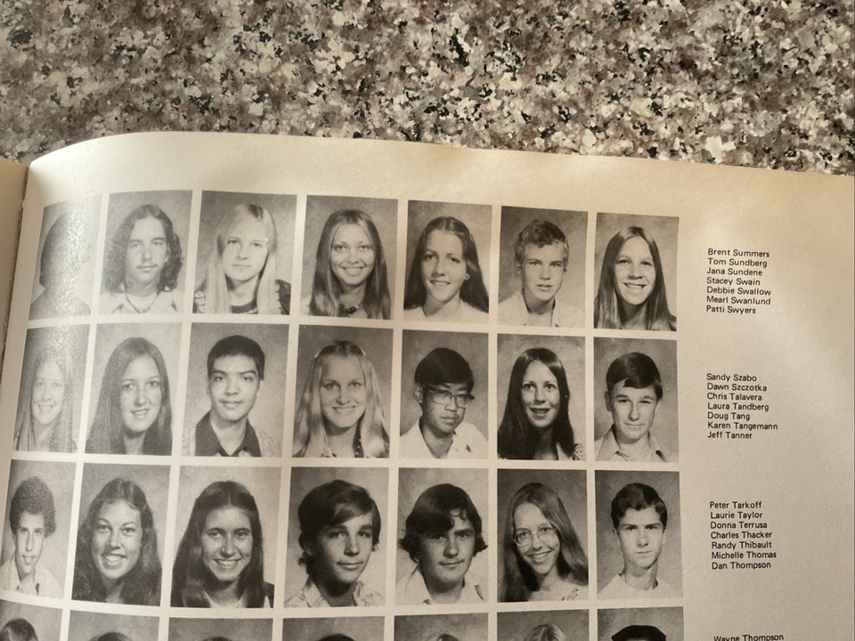 (1974) Stacey Swain ( Aka Stacy Q) Loara High School Yearbook | eBay