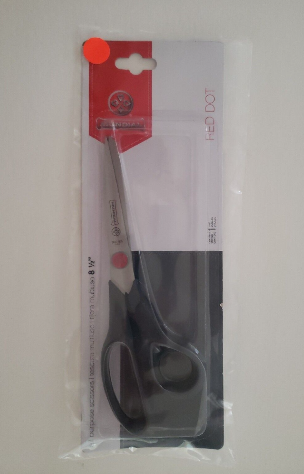 Mundial BP660 Red Dot 8-1/2" Lightweight Dressmaker Shears Scissors ...