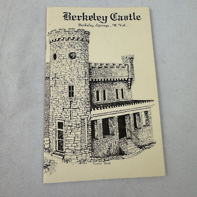 Berkeley Castle Book Conrad Trump Berkeley Springs WV 1988 Booklet Fast ...