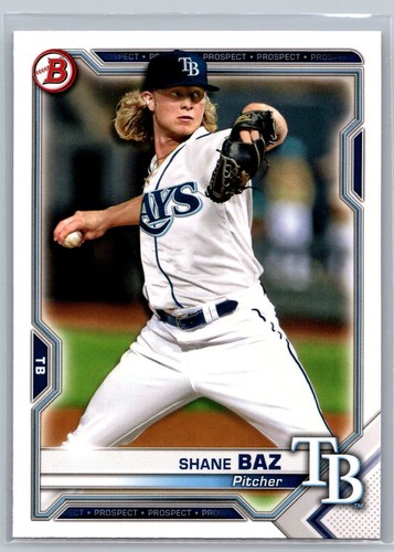 2021 Bowman Prospects Baseball #BP-134 Shane Baz Tampa Bay Rays | eBay