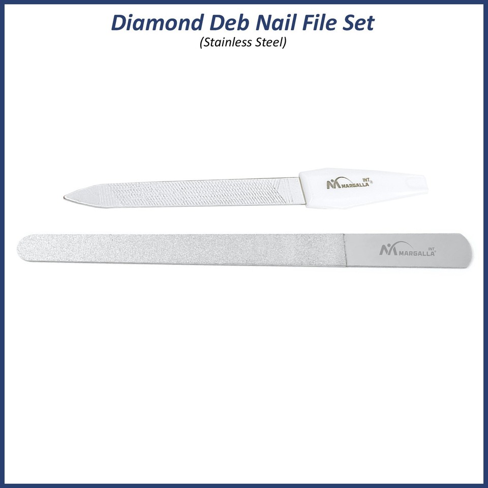 2Pcs Double Sided Nail File Compatible with Diamond Deb Style–Manicure ...