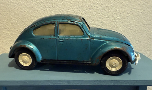 Vintage Tonka Mini VW Volkswagen Beetle Aqua 8 1/2" long | eBay