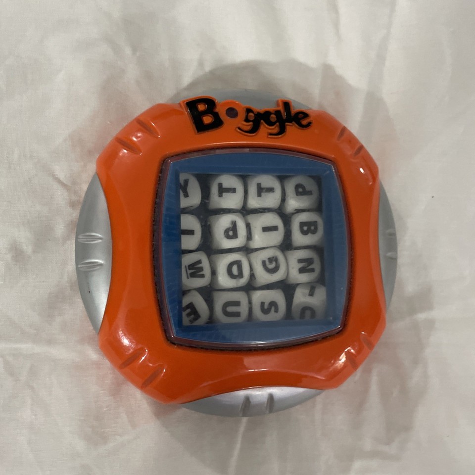 Boggle Reinvention Handheld Electronic Word Making Puzzle Game ...