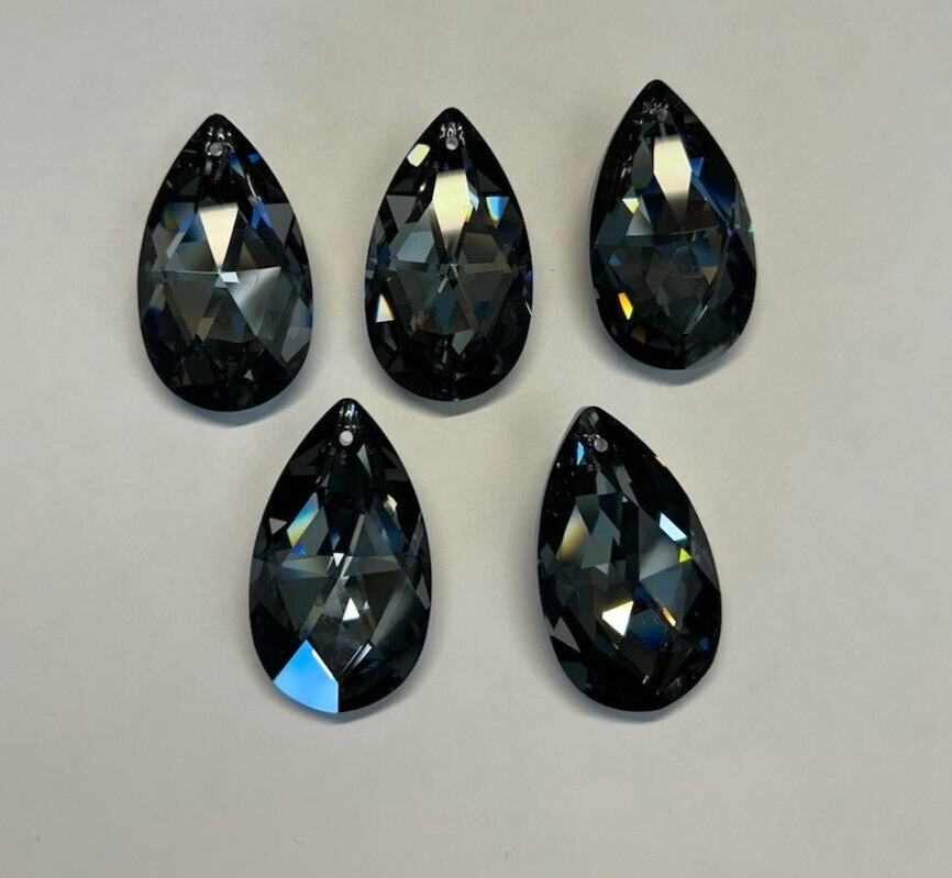 10 Pack of Swarovski Strass 8721 50mm (2") Almonds - Silver Night | eBay