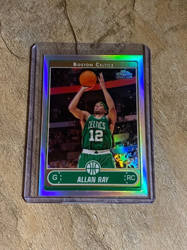2006-07 Topps Chrome Basketball Allan Ray Refractor Rookie #092/199 ...