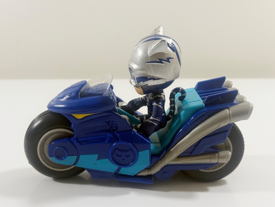 PJ masks Catboy With Kickback Motorcycle Bike Action Figure Toy | eBay