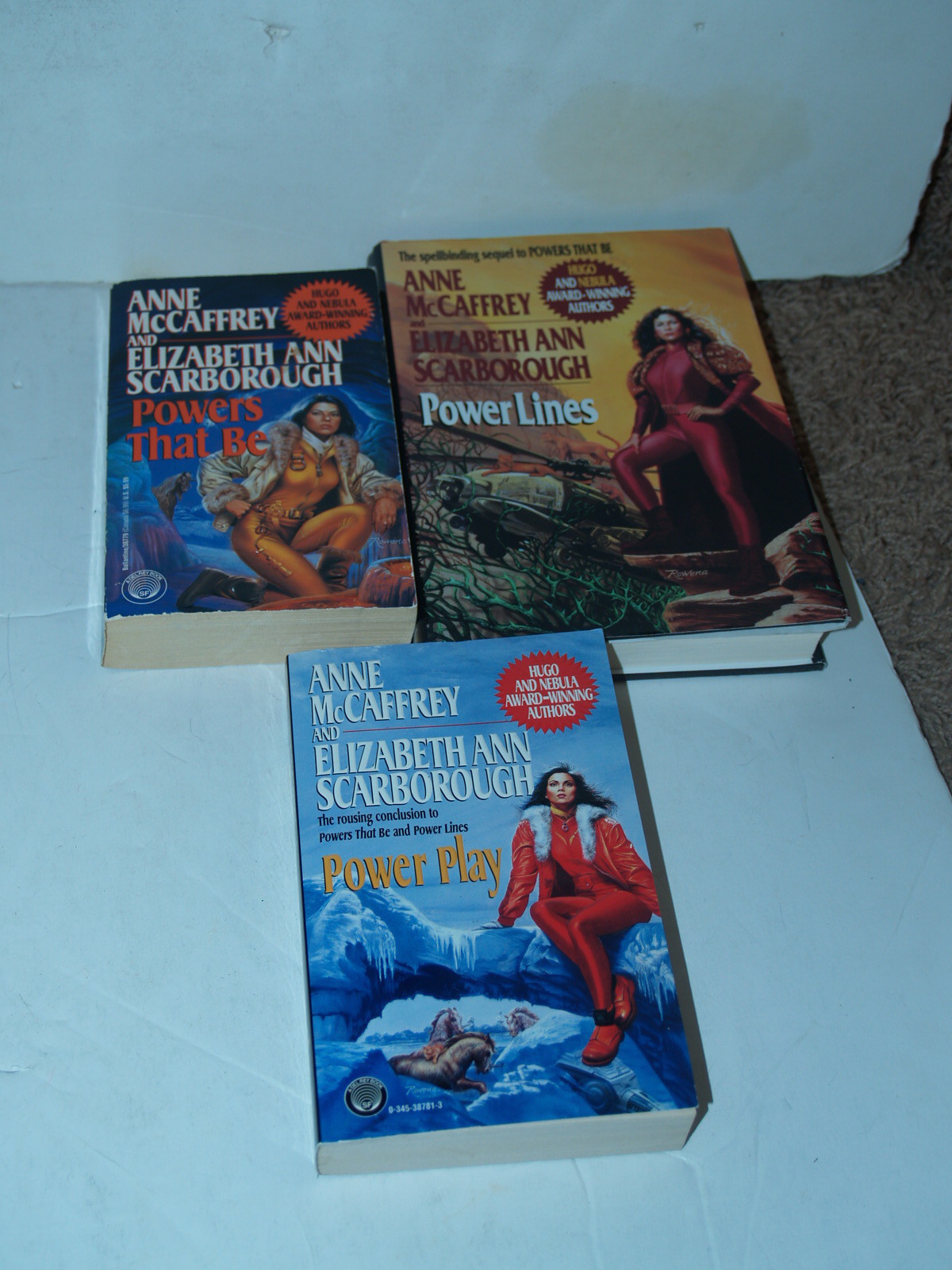 Anne McCaffrey Book lot - Powers Complete Series - 3 Books | eBay