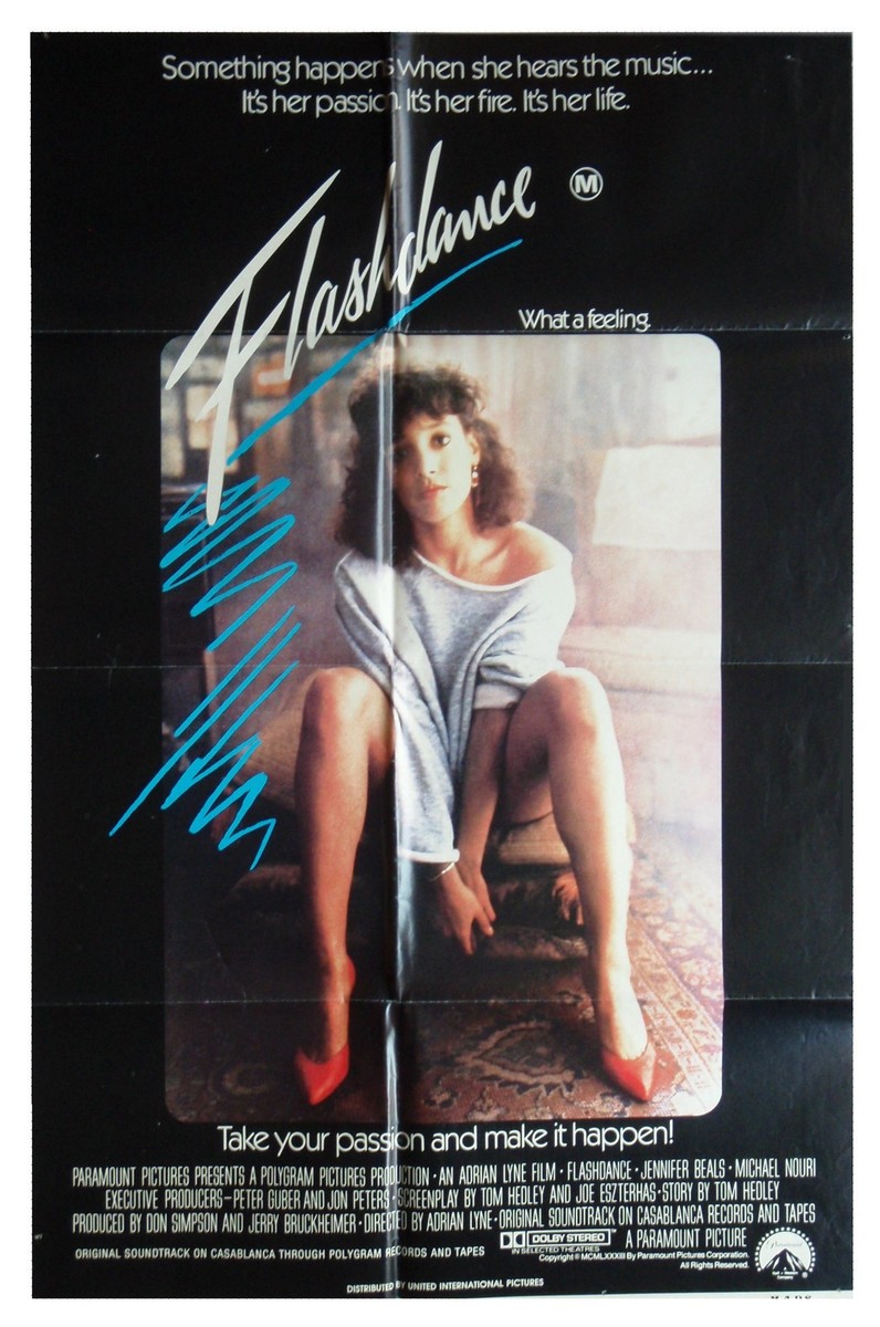 Flashdance 1983 Poster