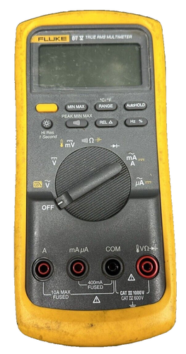 FLUKE 87 V Industrial True-rms Multimeter w/ Temperature | eBay