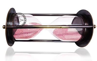 Antique Brass Small Sand Timer Hour Glass Sand Glass Clock 4 Inch Best ...