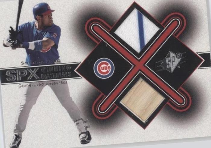 2001 SPx - Winning Materials Sammy Sosa #SS (MEM) for sale online | eBay