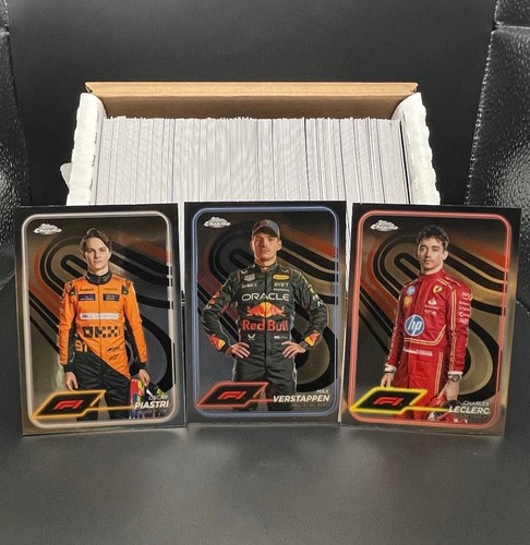 2024 Topps Chrome Formula 1 Complete 1-200 Base Set | eBay Australia